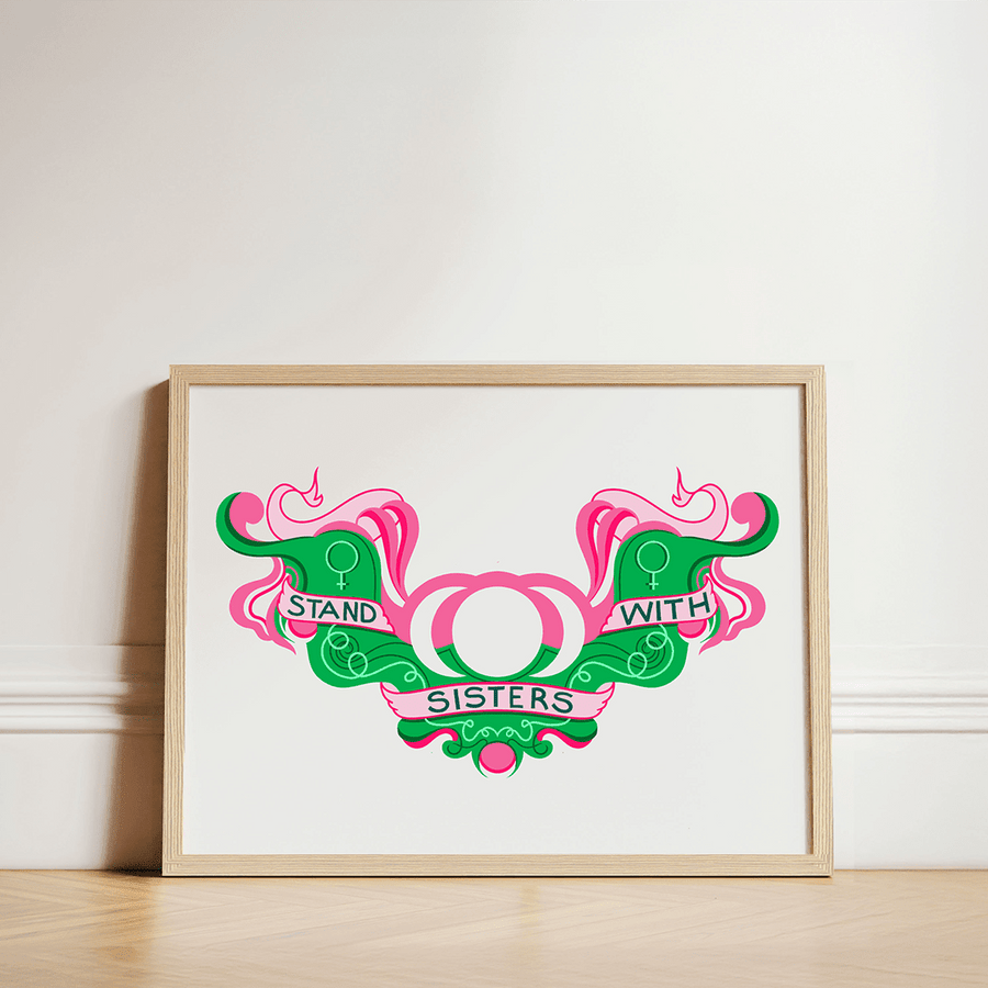 IWD 2025 A4 Print – Black & Beech