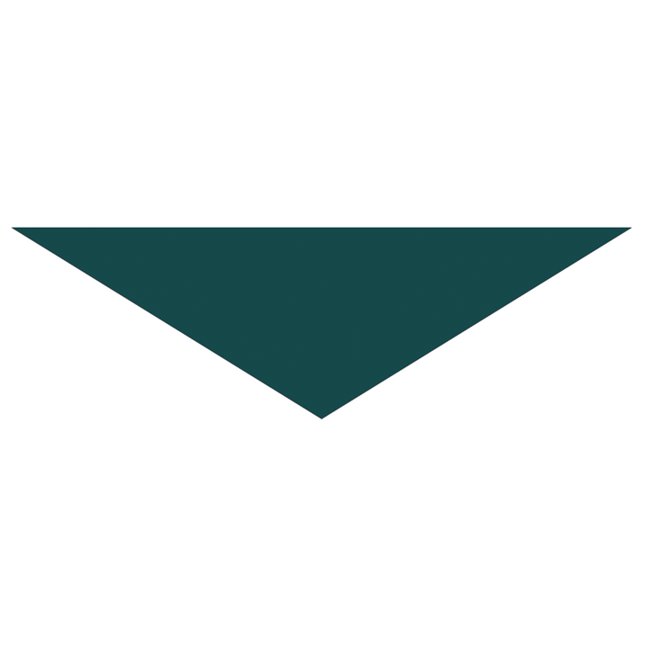 Triangle Scarf Teal – Black & Beech