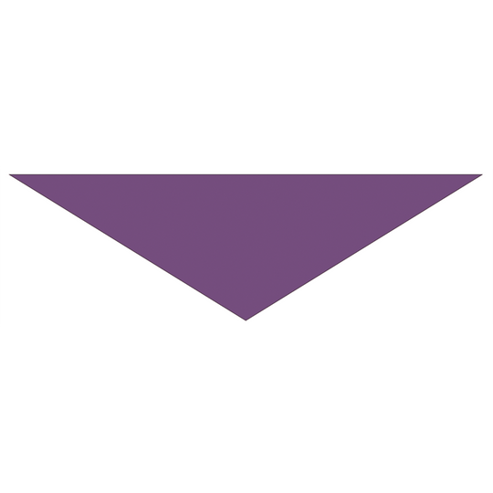 Triangle Scarf Violet – Black & Beech