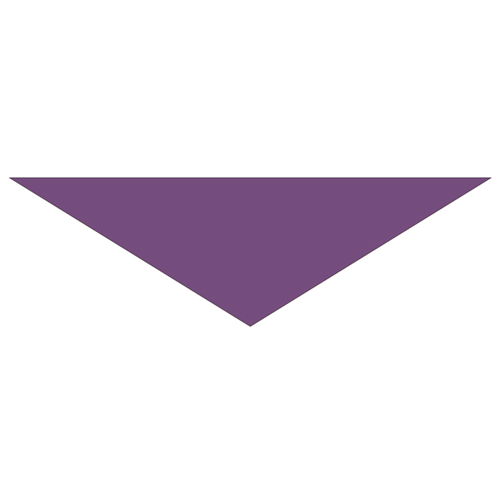 Triangle Scarf Violet – Black & Beech